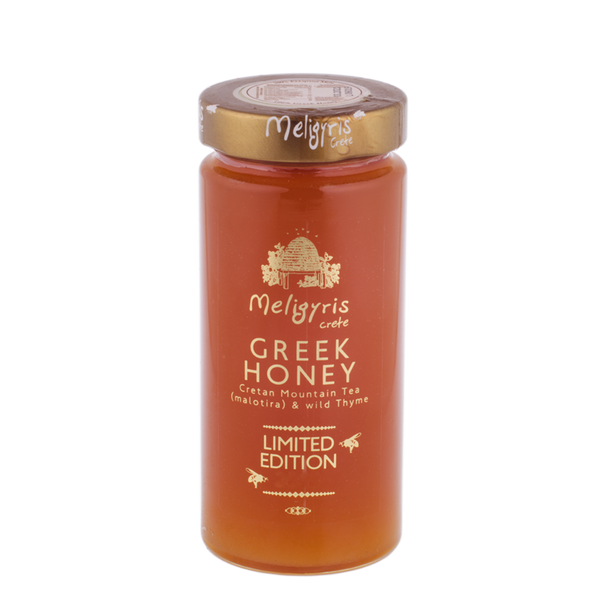 Limited Edition Cretan Mountain Tea (Malotira) & Wild Thyme Honey ...